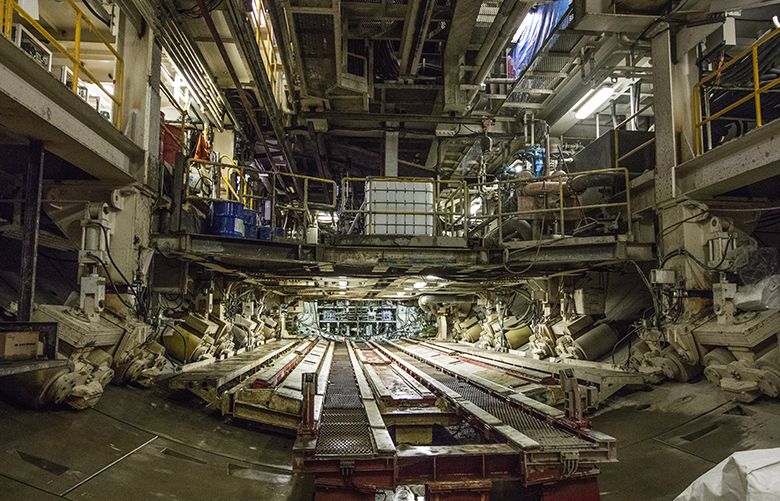 Bertha restarts early — with 33 new teeth (out of 750) | The Seattle Times