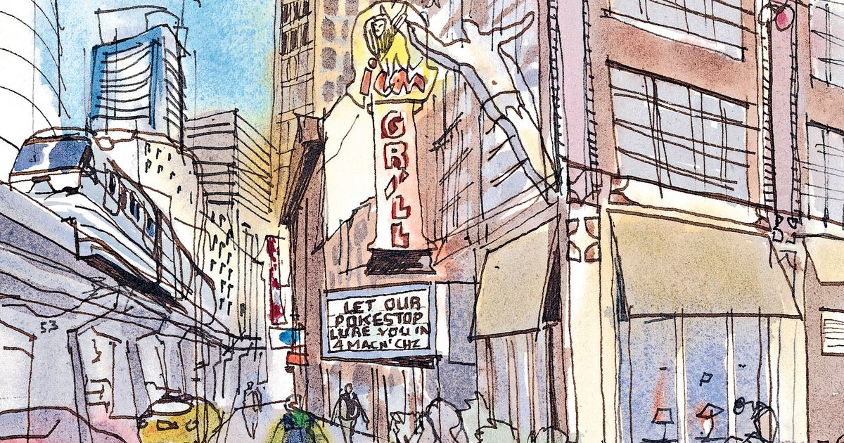 Final quirky message for a downtown corner will be a goodbye | The ...