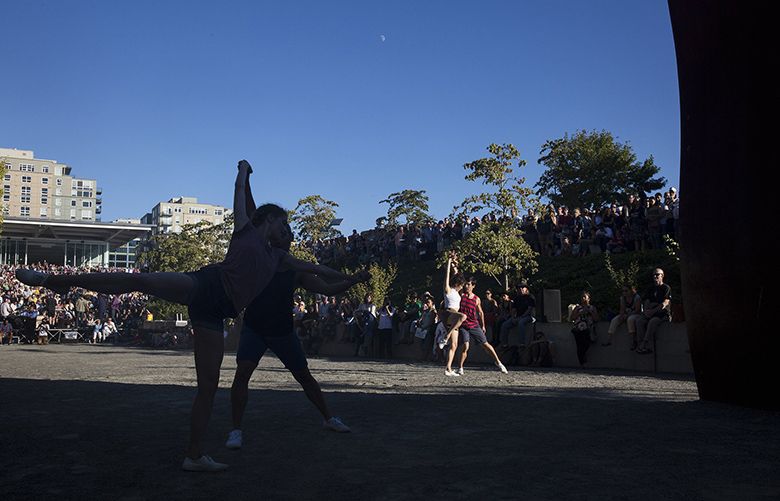 An evening of dance amid Seattle’s waterfront sculptures | The Seattle ...