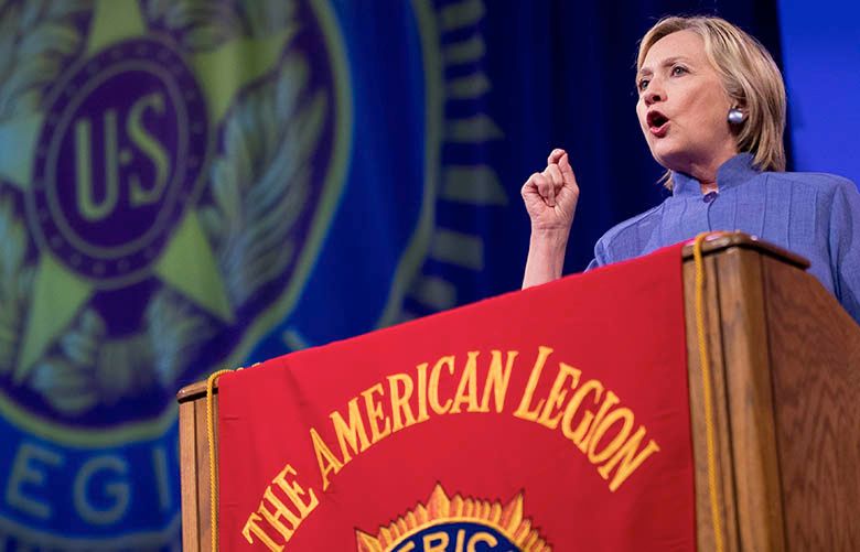 Jabbing at Trump, Clinton extols U.S. as ‘indispensable nation’ | The ...