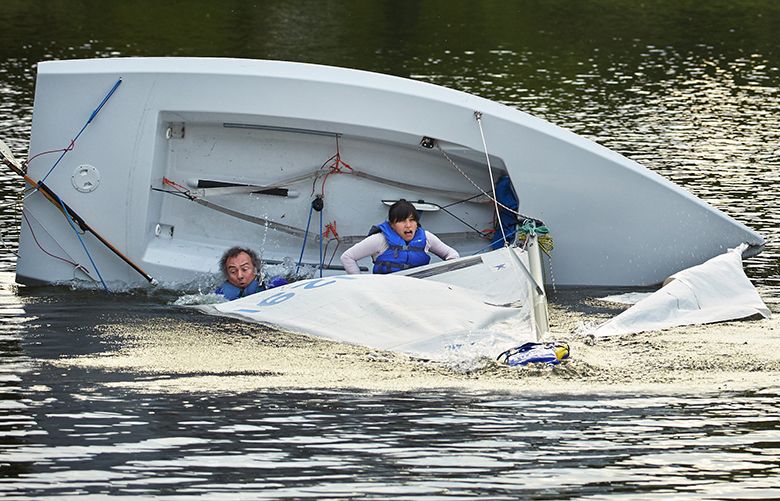 Sailing class: Capsizing is the easy part. It’s getting back in the ...