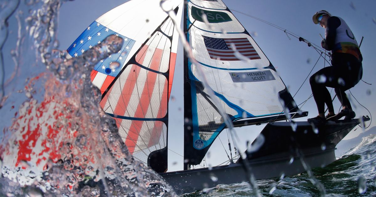 Helena Scutt of Kirkland, Paris Henken are in 9th in 49erFX sailing ...