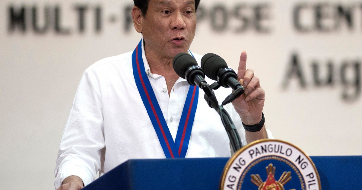Some of the Philippine president’s memorable broadsides | The Seattle Times