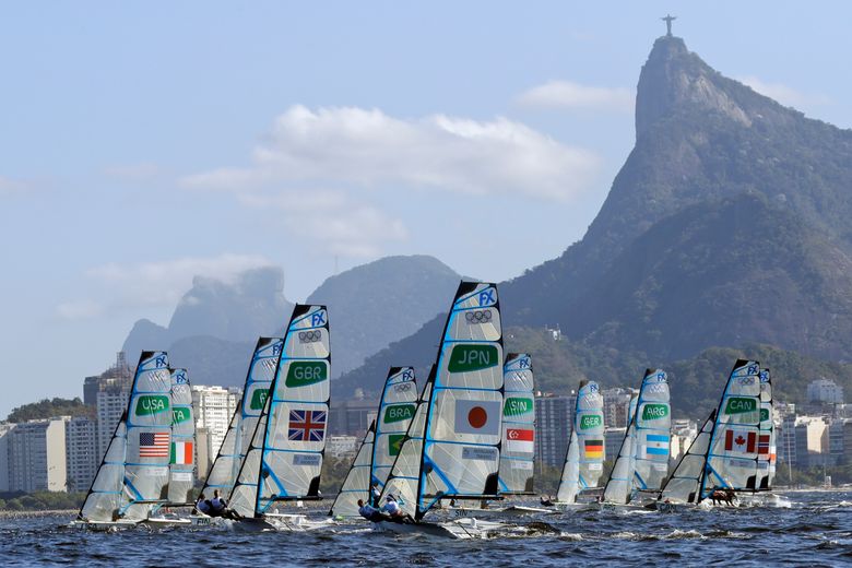 First US race win in Olympic regatta comes in 49erFX class | The ...