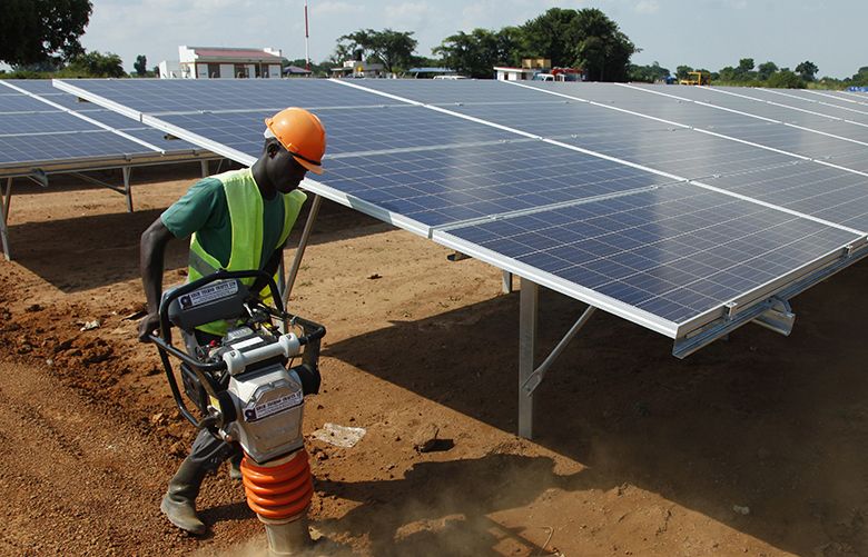 In Uganda, solar power plant amid African bush inspires hope | The ...