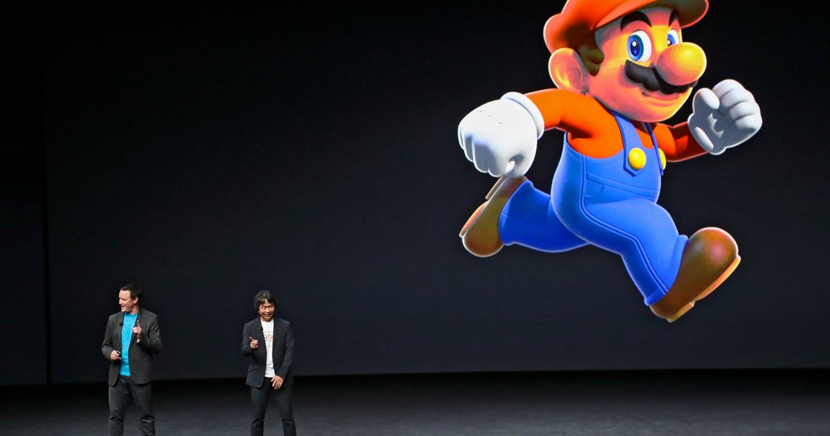 Nintendo stock soars as Super Mario comes to the iPhone | The Seattle Times