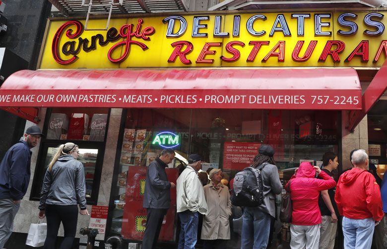 New York’s Carnegie Deli is closing forever | The Seattle Times