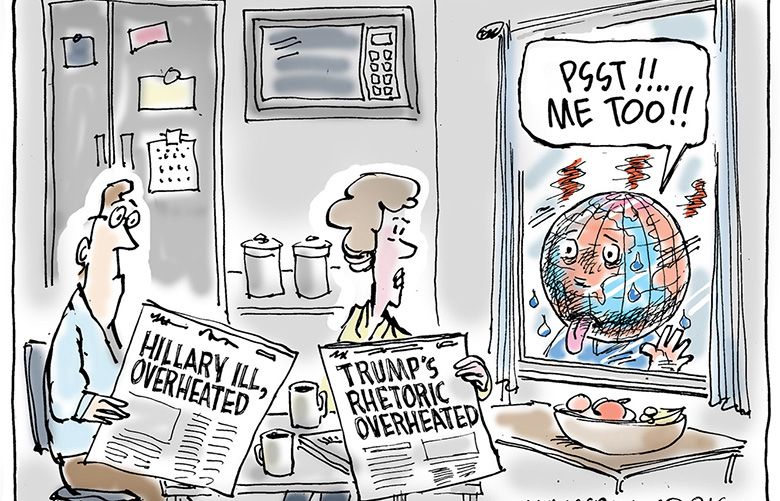 This week in cartoons: Candidates’ health, Wells Fargo robbers, our ...