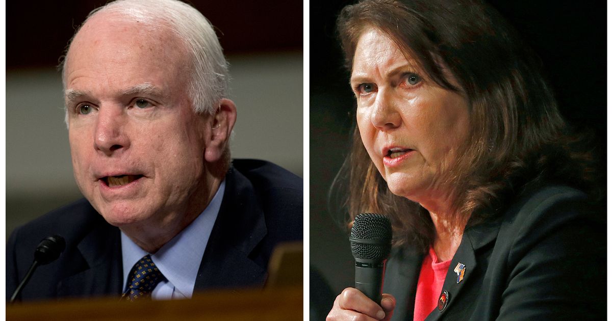 Arizona GOP defends wanted poster of Democrat Kirkpatrick | The Seattle ...