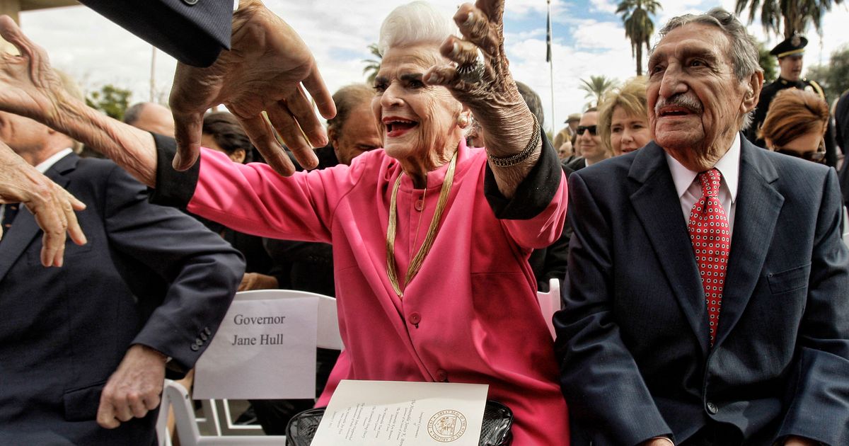 Arizona’s 1st female governor, Rose Mofford, dies at 94 | The Seattle Times
