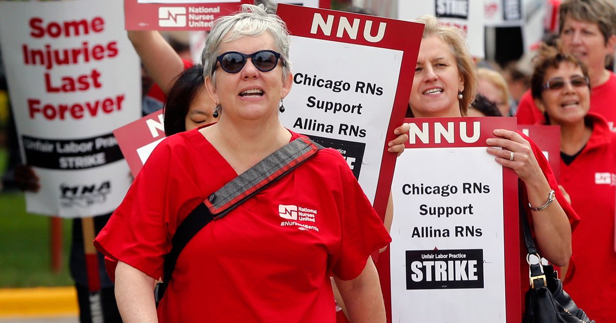 Nurses hit picket lines in strike at 5 Minnesota hospitals | The ...