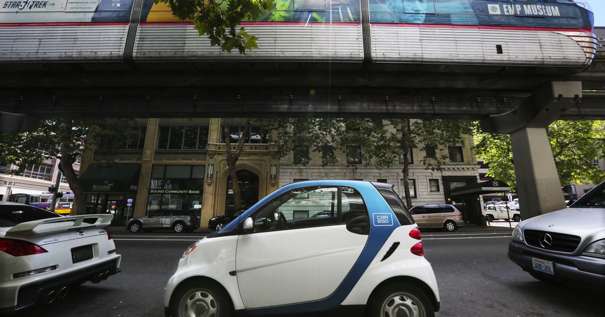 Car2Go arrives at Sea-Tac airport | The Seattle Times
