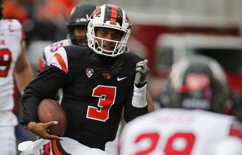Oregon State will start its third-string QB against No. 5 Washington ...
