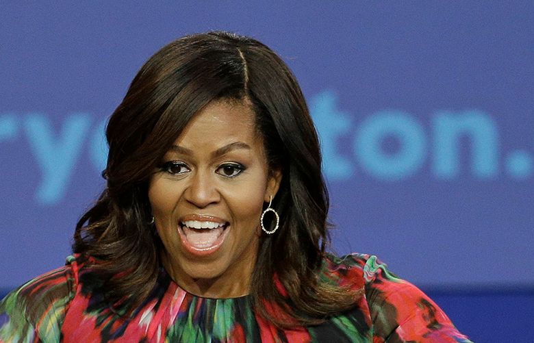 First Lady Michelle Obama emerges as surrogate MVP | The Seattle Times