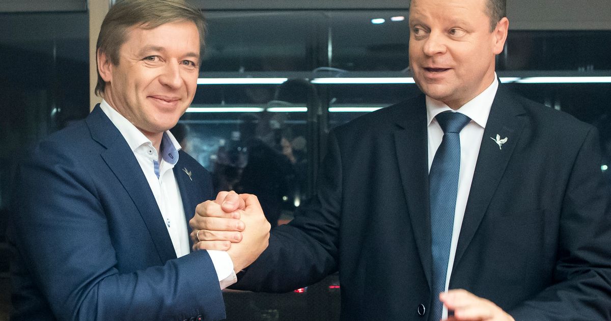 Agrarian newcomers claim victory in Lithuanian election | The Seattle Times