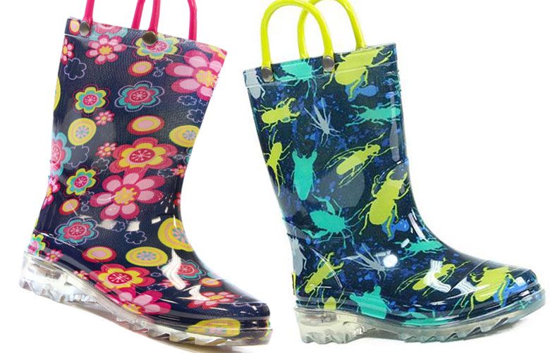 Kids’ rain boots light the way through the Seattle gray | The Seattle Times