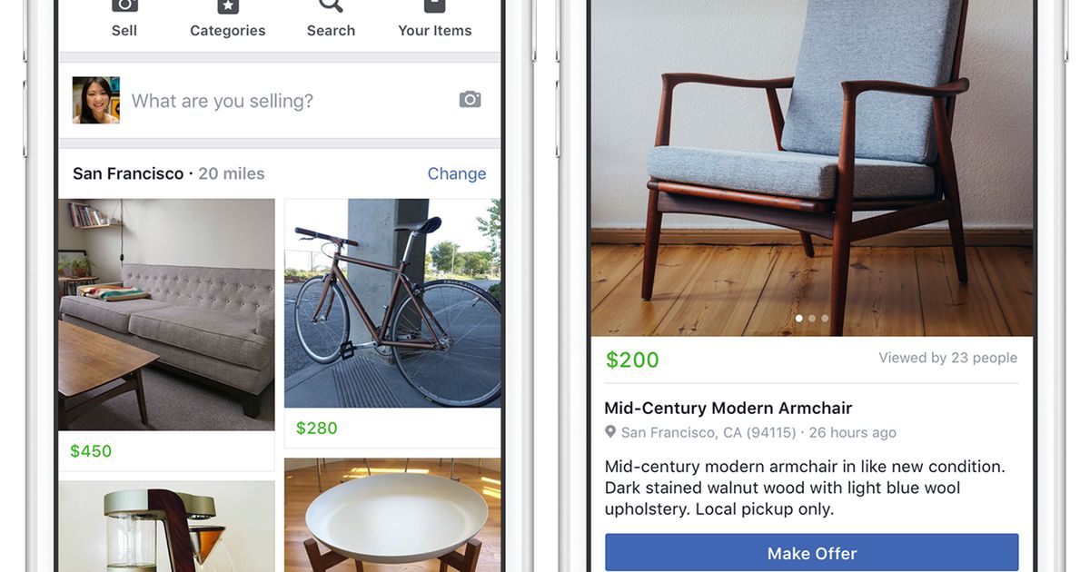 Facebook launches new ‘marketplace’ for buying, selling | The Seattle Times