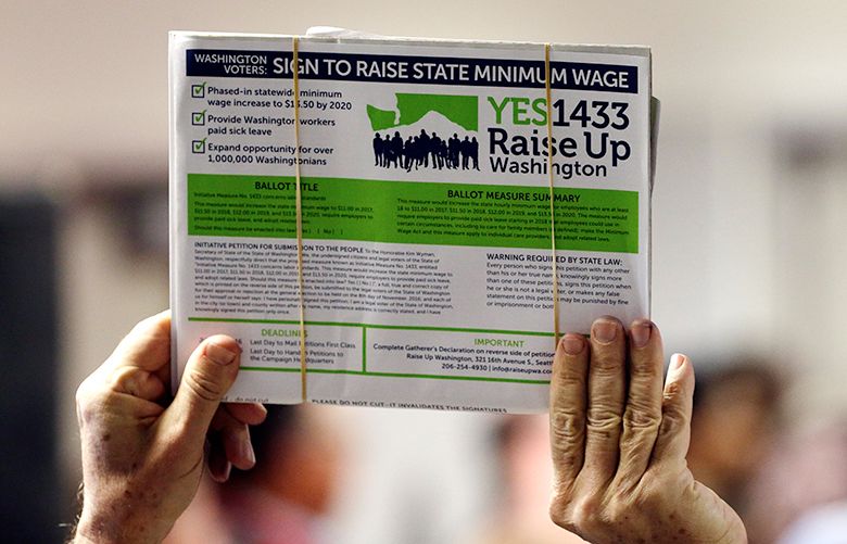 Voters approve minimum wage increase to $13.50 in Washington state ...