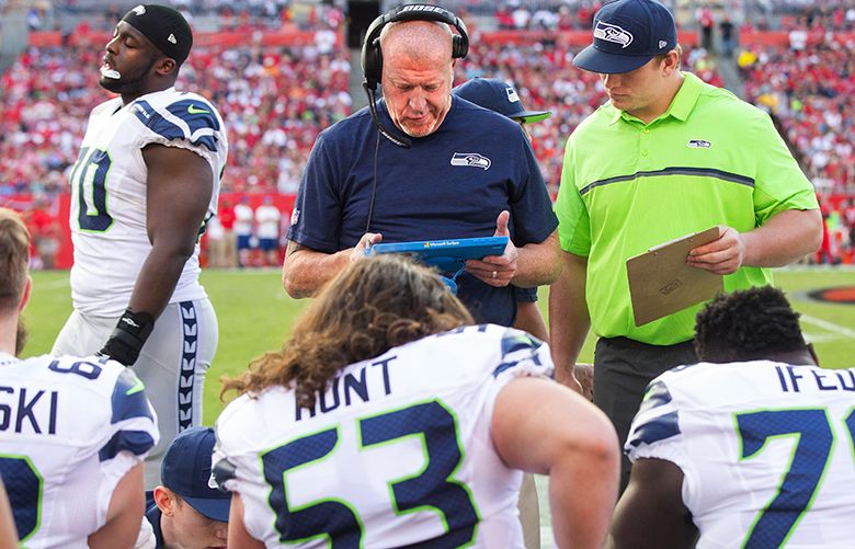5 takeaways from Seahawks’ offensive line coach Tom Cable’s radio ...