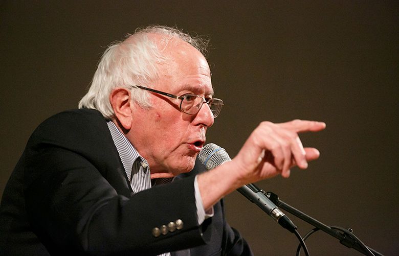 Bernie Sanders urges Seattle progressives to ‘stand up, fight back ...