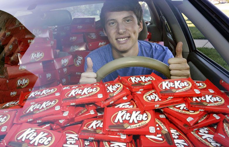 College student has Kit-Kat stolen, company sends 6,500 more | The ...