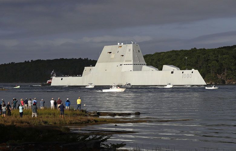 Most expensive destroyer in Navy history breaks down | The Seattle Times