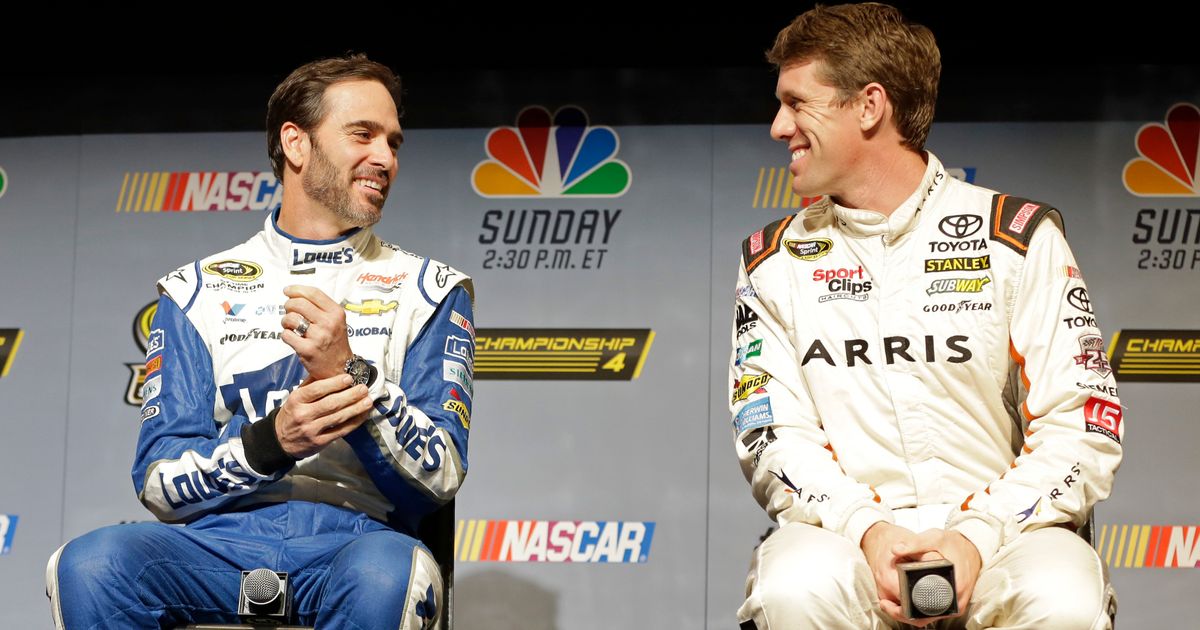 NASCAR drivers cozy up in very cordial championship preview | The ...