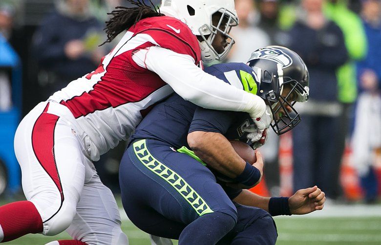 Seahawks’ offensive line was brutal in the first half vs. Cardinals ...