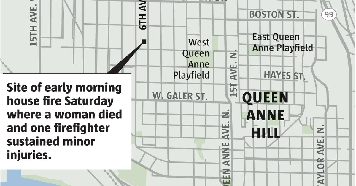 Elderly woman trapped in house dies in Queen Anne fire | The Seattle Times