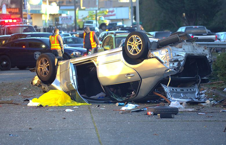 Man killed in police chase on Lake City Way | The Seattle Times