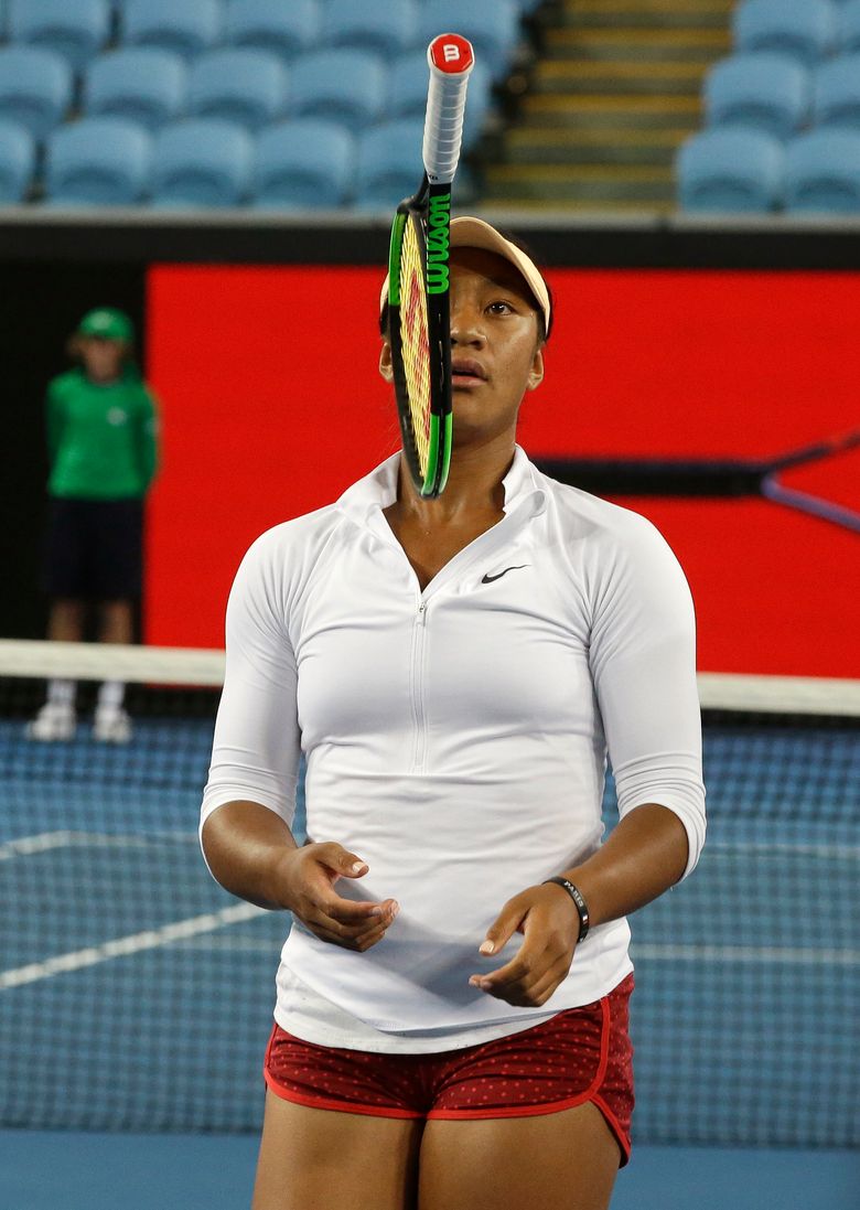 Best day ever: Destanee hits with Serena, her inspiration | The Seattle Times