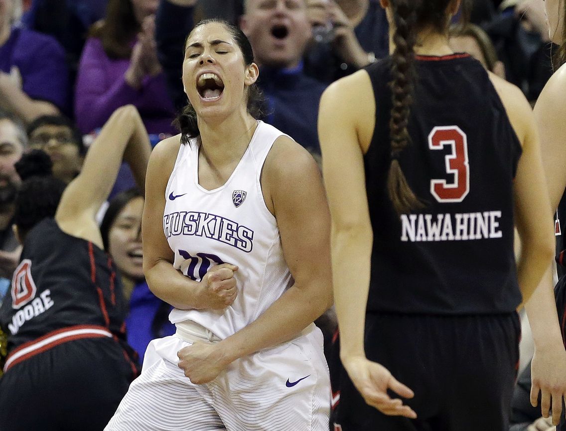 Sports world reacts to Kelsey Plum dropping 57 and breaking NCAA all ...