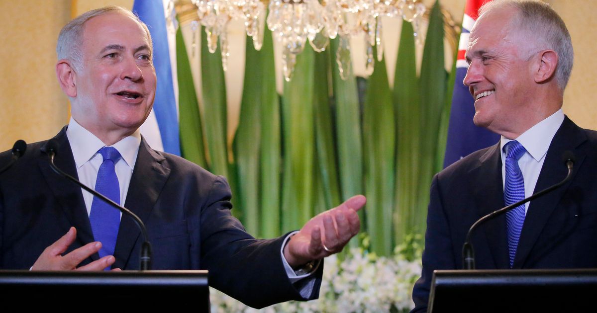 Netanyahu is first Israeli prime minister to visit Australia | The ...