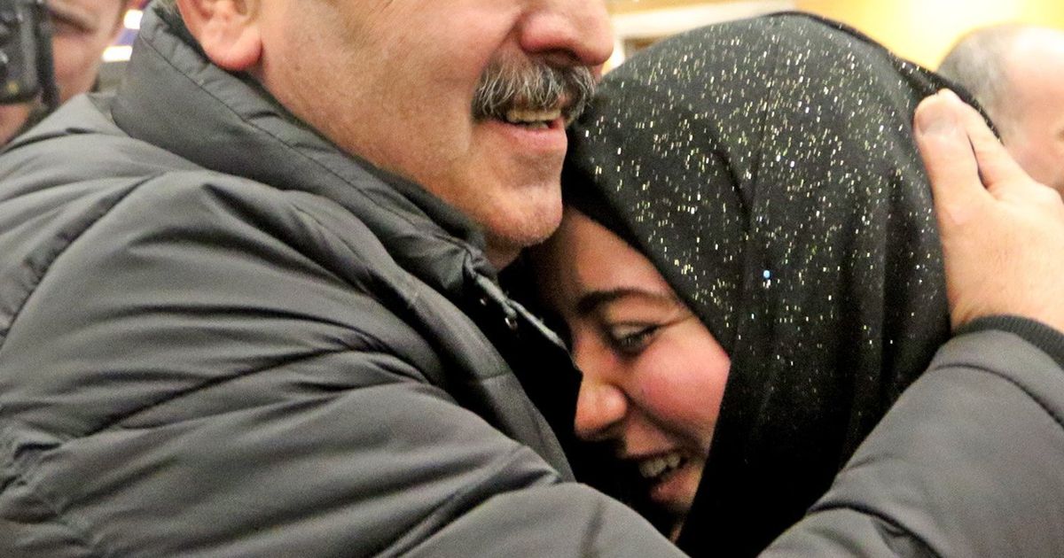 Refugee family reunited at Sea-Tac | The Seattle Times