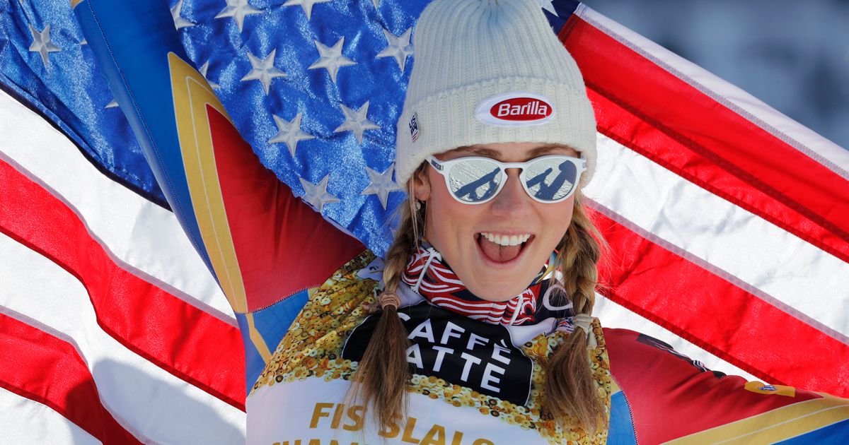 Shiffrin crushes rivals for 3rd straight slalom world title | The ...
