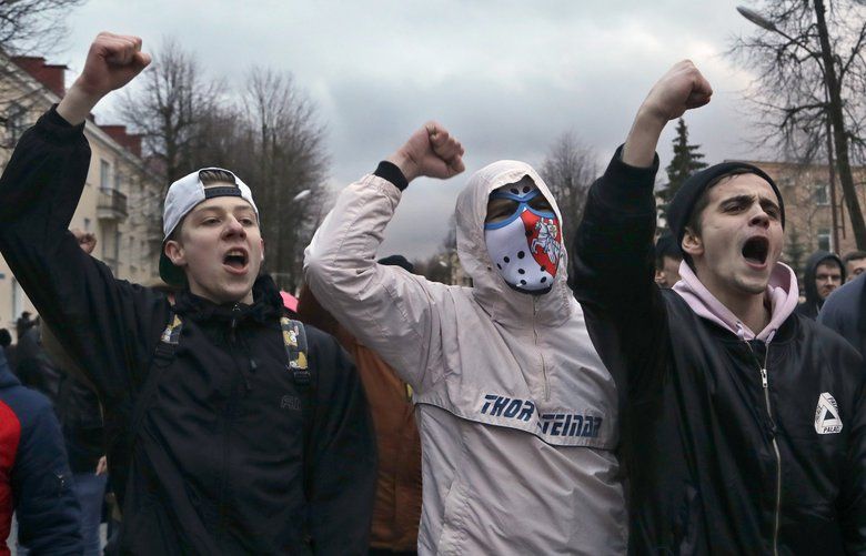 A new face in Belarus’ anti-government protests: The poor | The Seattle ...