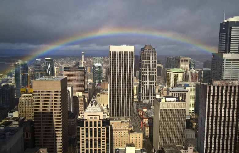 Contest winner: A pop of color on a gray day | The Seattle Times