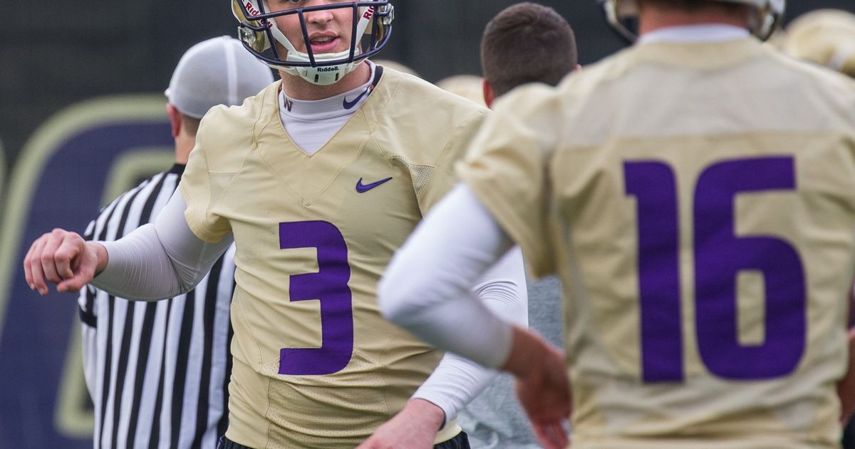 UW’s Jake Browning says he’s back to throwing ‘pain-free’ after ...