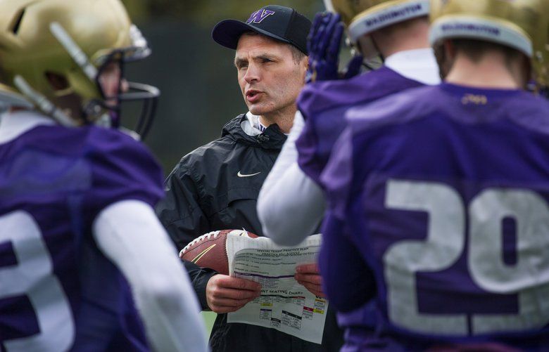 Smooth transition so far for new UW assistants Matt Lubick, Scott Huff ...