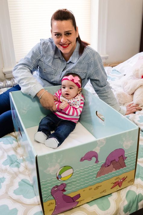 Cardboard boxes as cribs? Safety sleep program expands | The Seattle Times