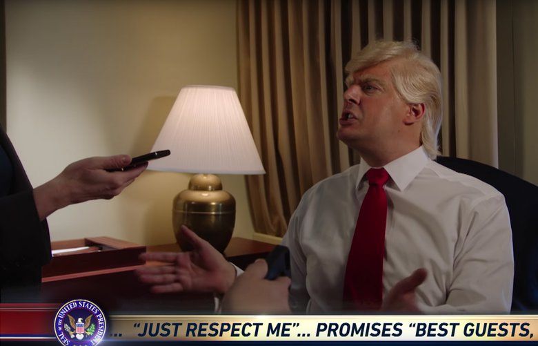 Watch: A Trump talk show, courtesy of Comedy Central | The Seattle Times