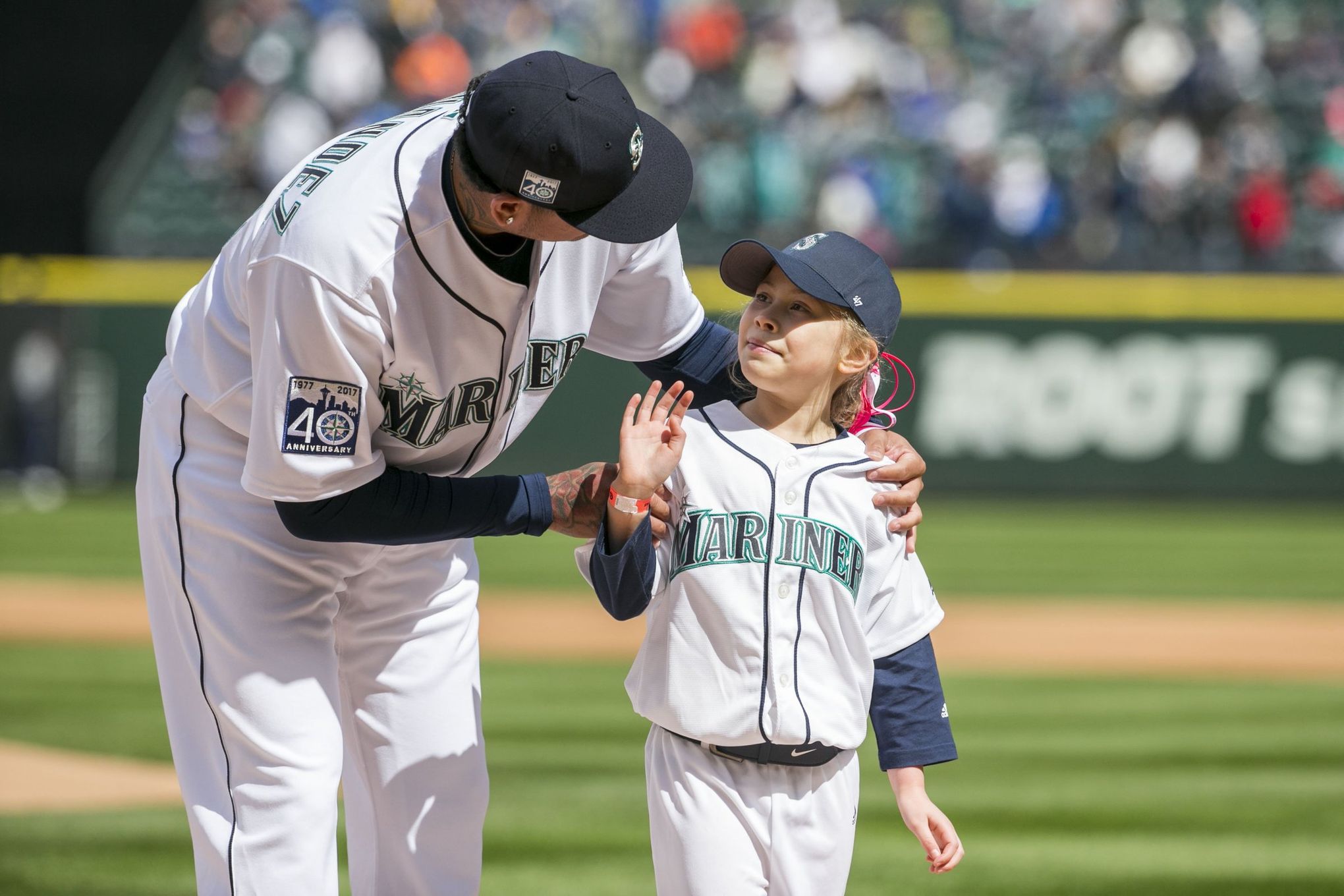 Photos: Mariners beat the Astros in home opener | The Seattle Times