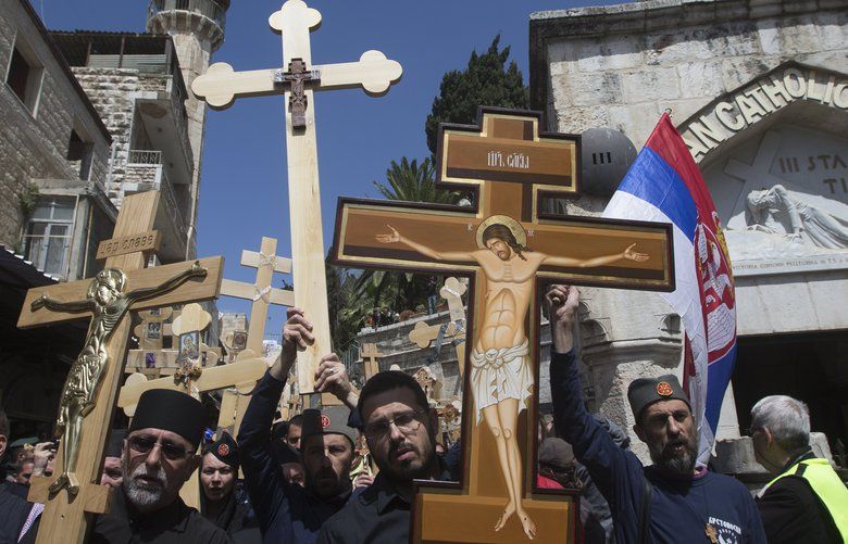 AP photos: Christians from around the world observe Good Friday in ...