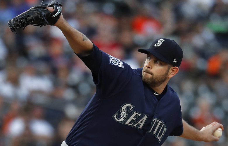 James Paxton throws 7 shutout innings against Detroit | The Seattle Times