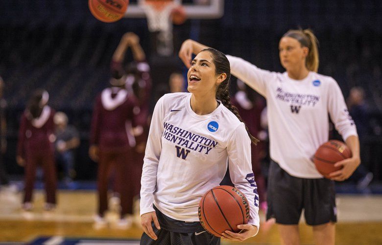 Watch: Former UW star Kelsey Plum scores her first WNBA basket | The ...