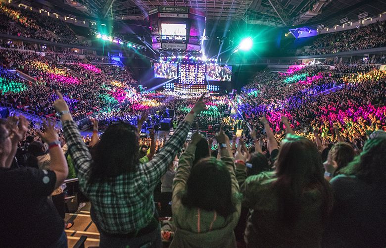 WE Day at the Key: Wheee! | The Seattle Times