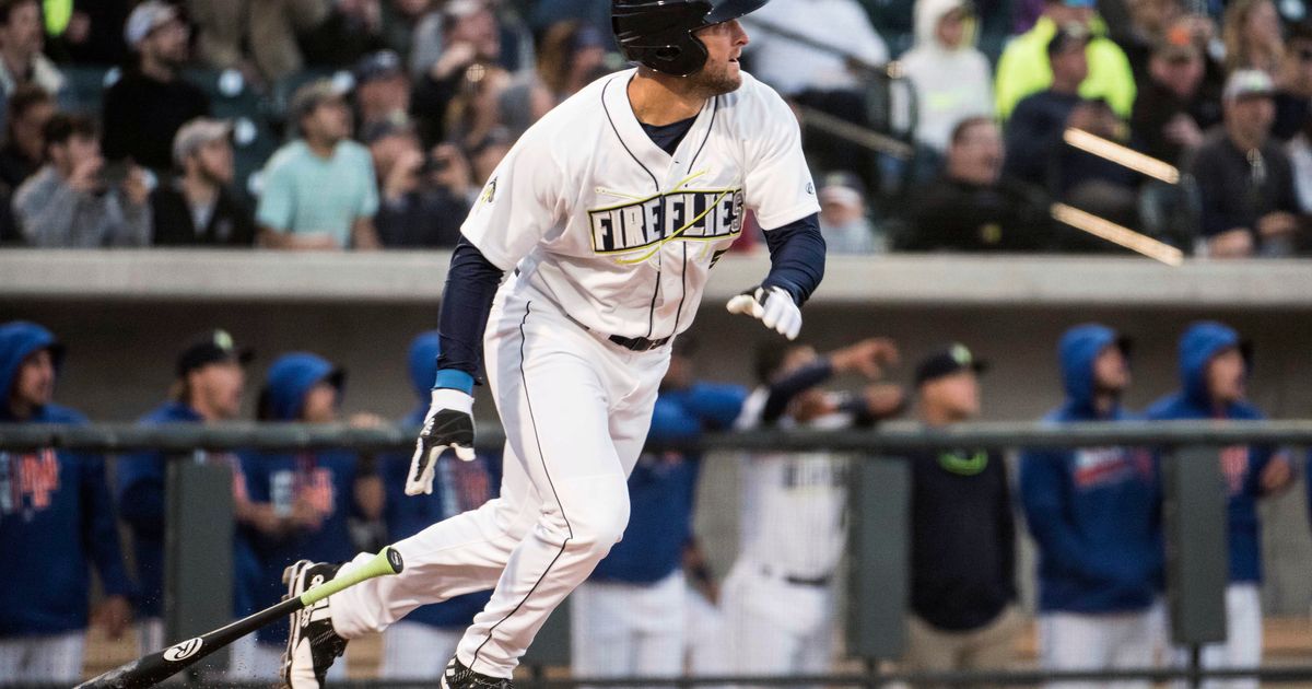 Tim Tebow’s 1st triple highlights latest week in the minors | The ...
