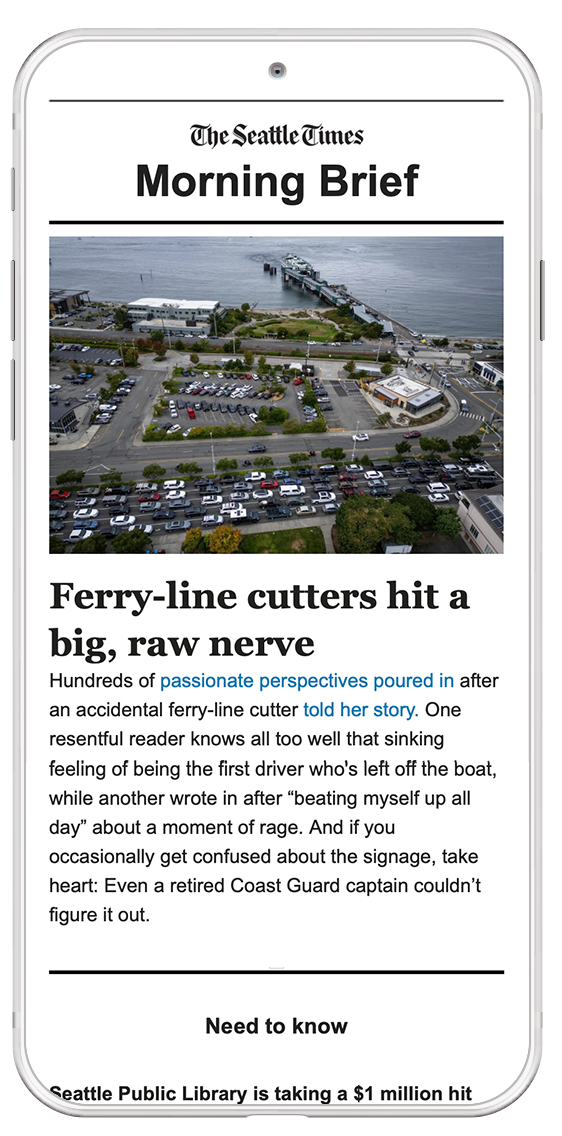 Morning Brief | The Seattle Times