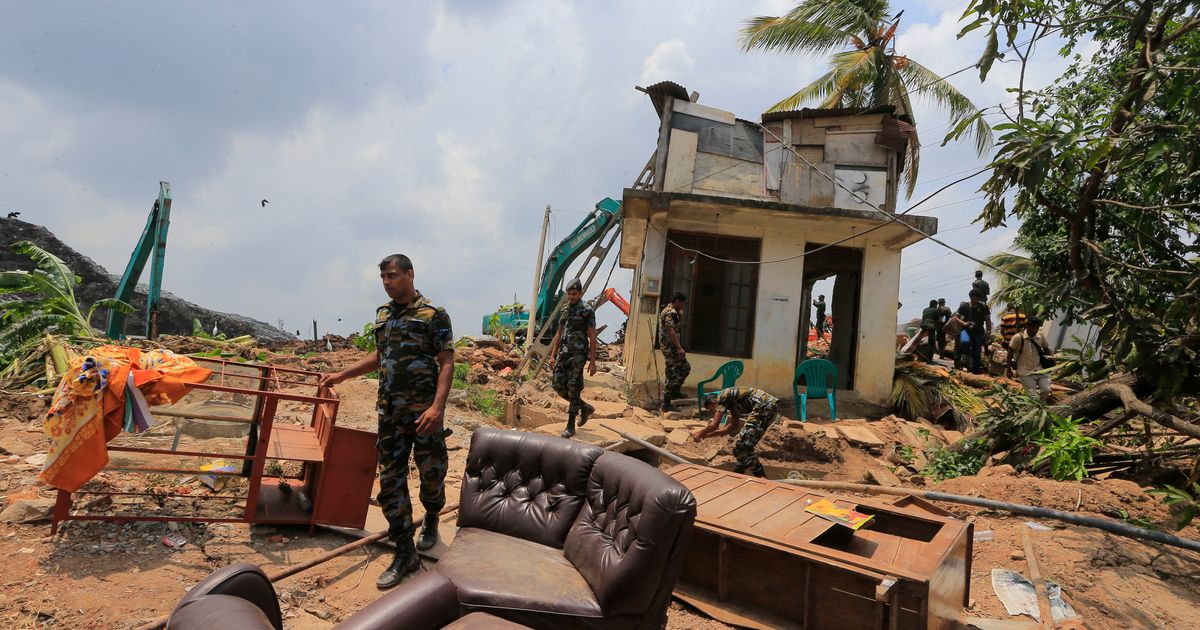 Death toll in Sri Lanka garbage mound collapse rises to 26 | The Seattle Times
