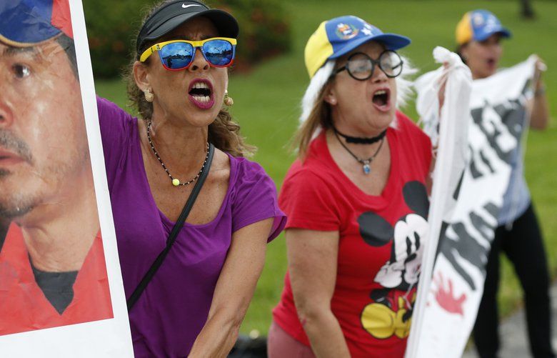 Venezuela socialists met shaming, protests on trips abroad | The ...